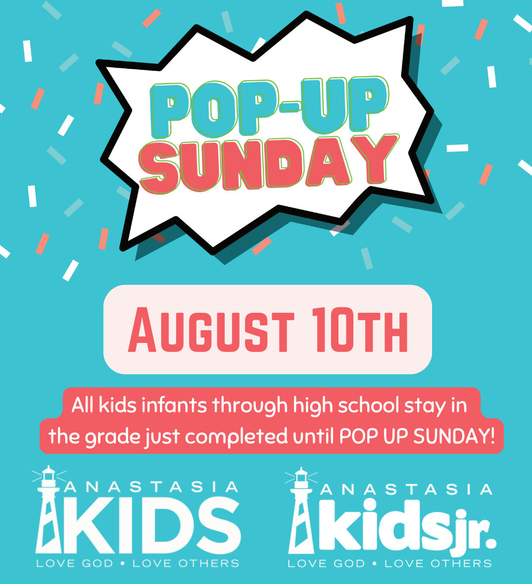 Pop-Up Sunday – Anastasia Kids